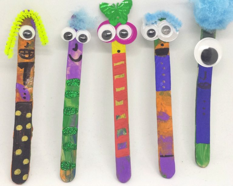 Lolly Puppet Challenge - SnapperTime - Inspiration for little adventurers