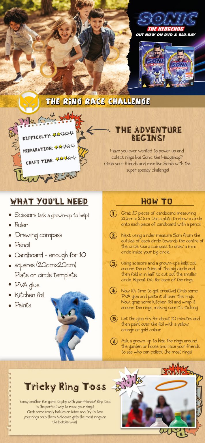 SONIC-CHALLENGE - SnapperTime - Inspiration for little adventurers